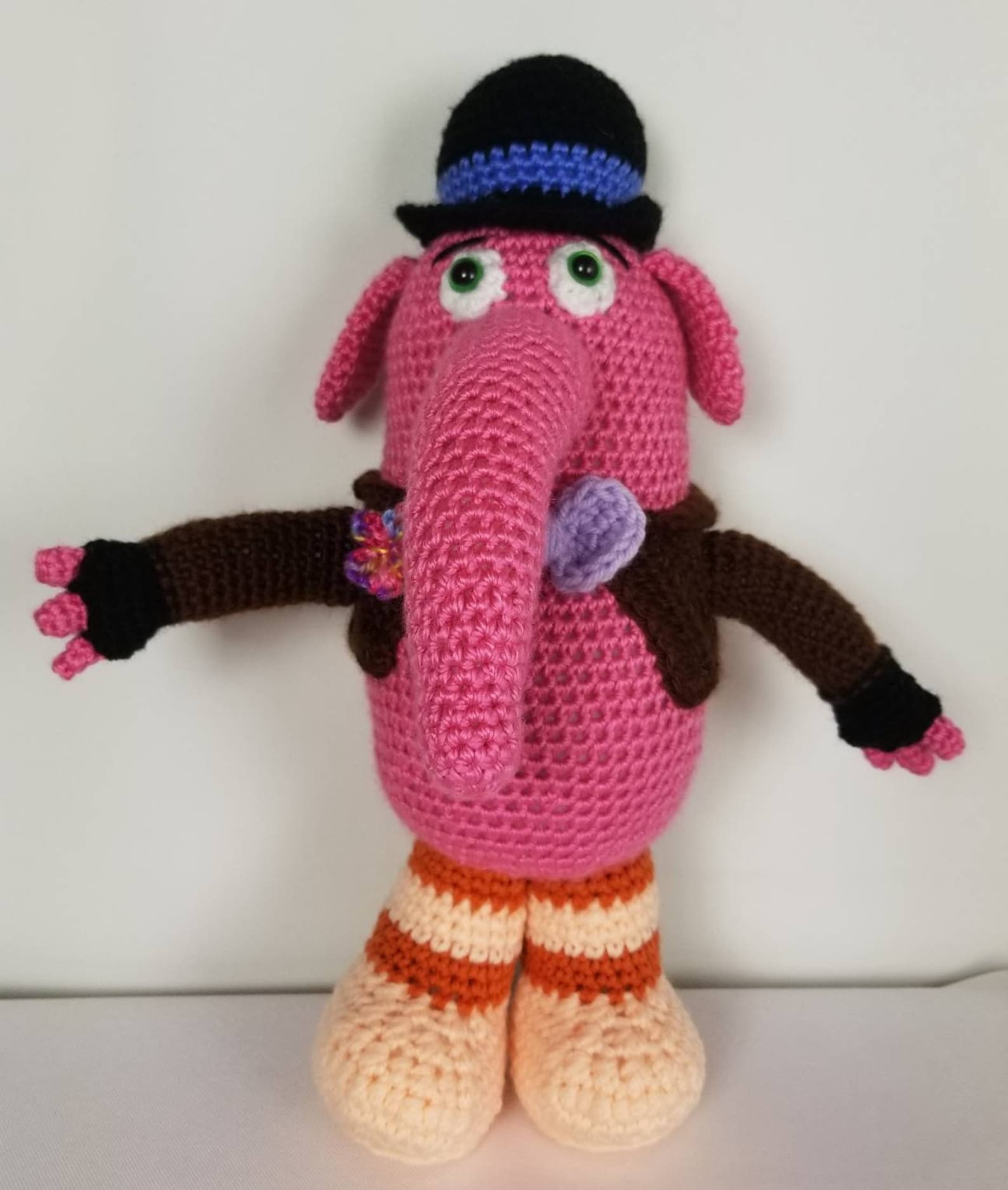 Bing bong the imaginary friend inside out toy crochet toy | Etsy