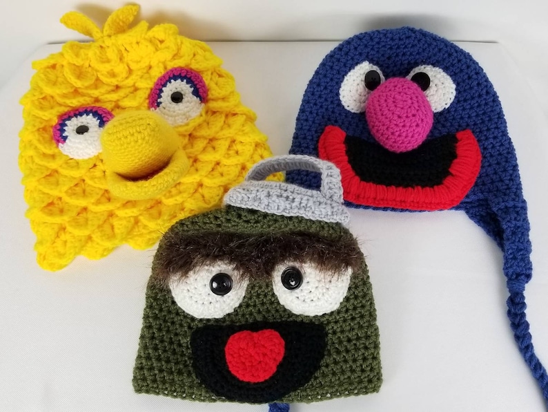 The Muppets Winter Hats Crochet Muppet Hat Fun Hat Mupper - Etsy