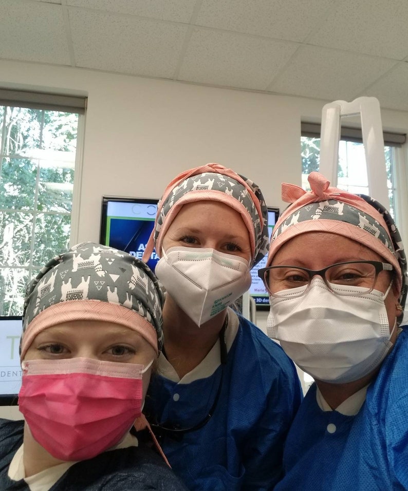 Scrub Hats, Hair Covers, Ppe, Hair Protection, Cover Up, Handmade Caps ...