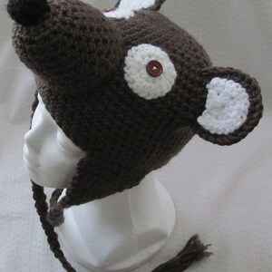 Crochet Hat, Mouse Hat, Handmade Animal Hat - Etsy