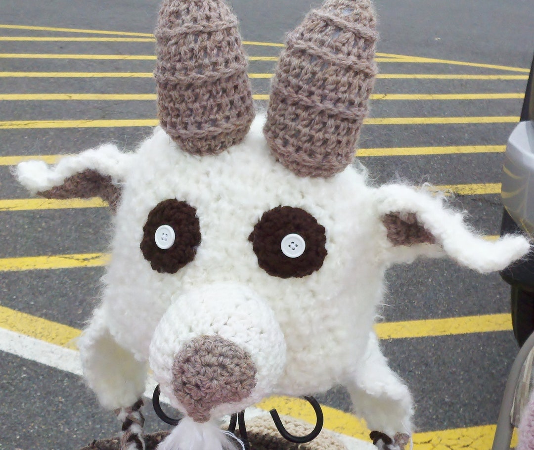 Billy the Crochet Goat Hat - Etsy