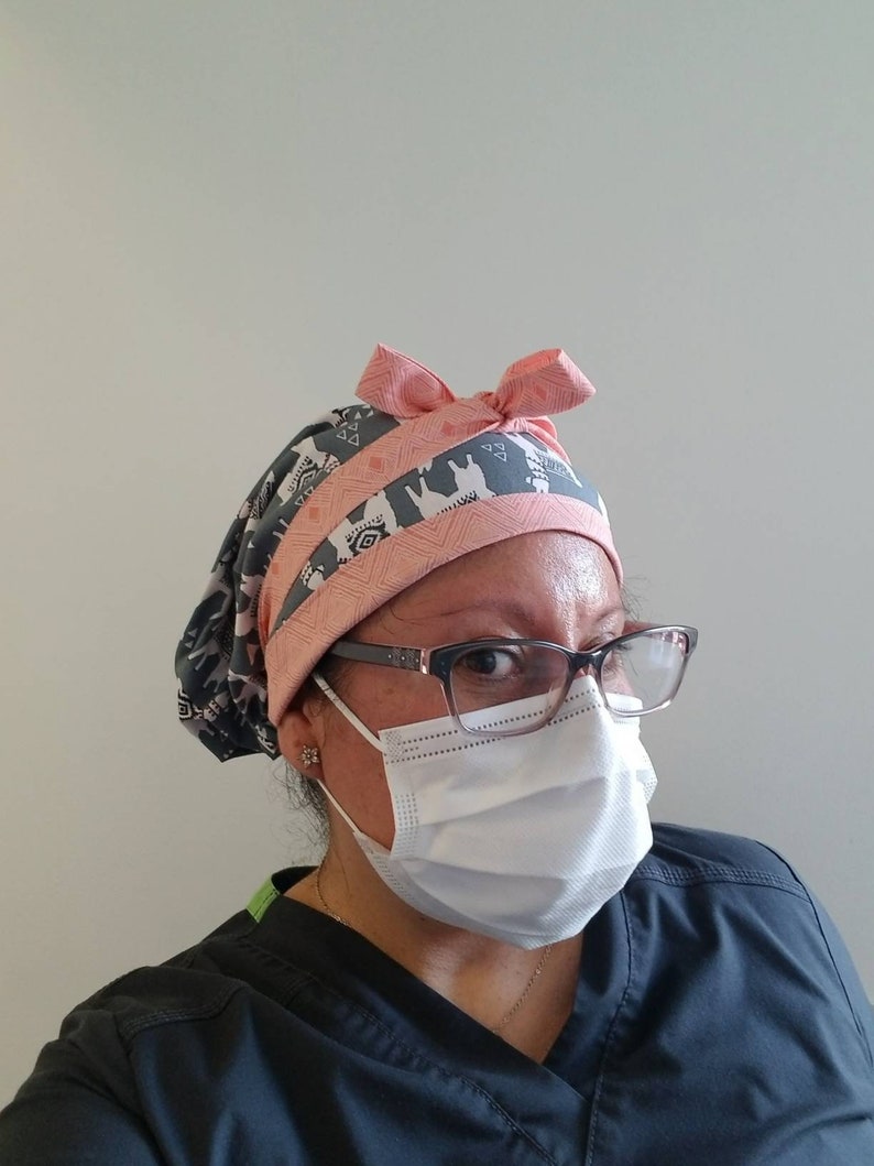 Scrub Hats, Hair Covers, Ppe, Hair Protection, Cover Up, Handmade Caps ...