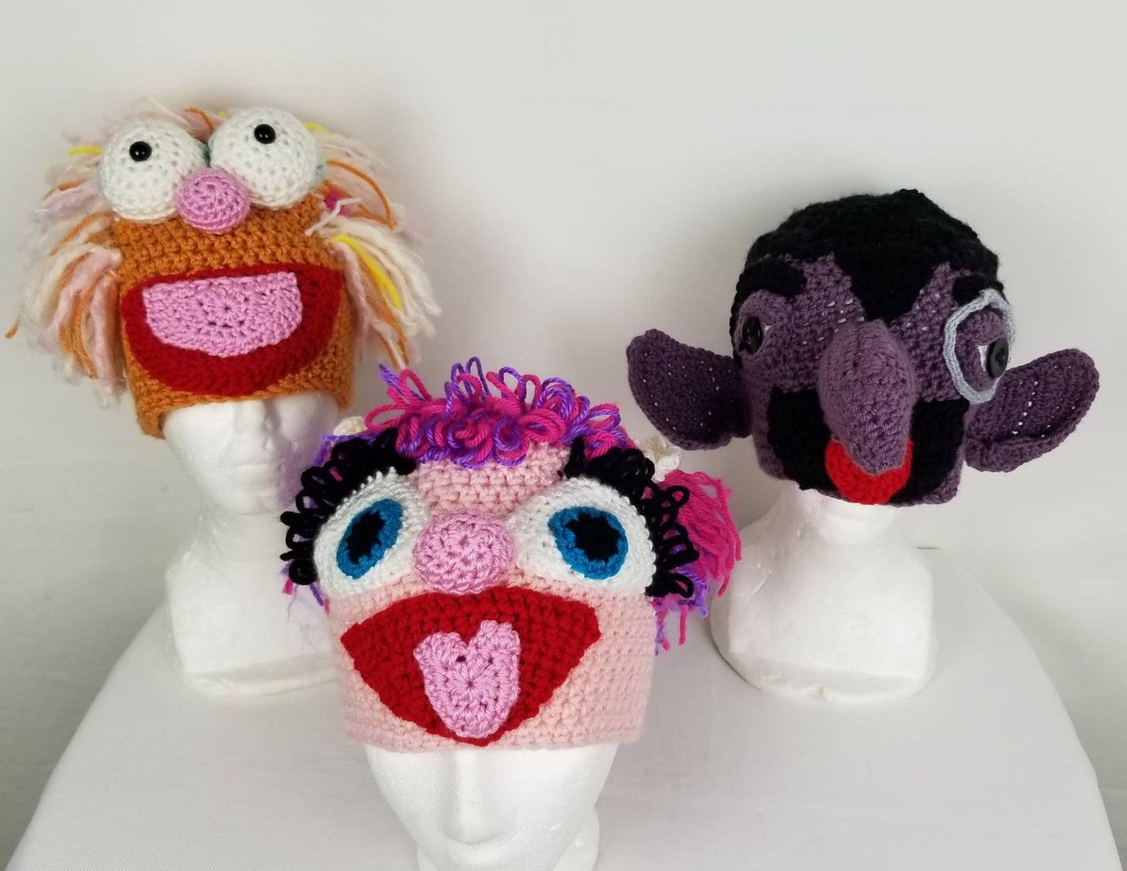 The Muppets Winter Hats Crochet Muppet Hat Fun Hat Mupper - Etsy