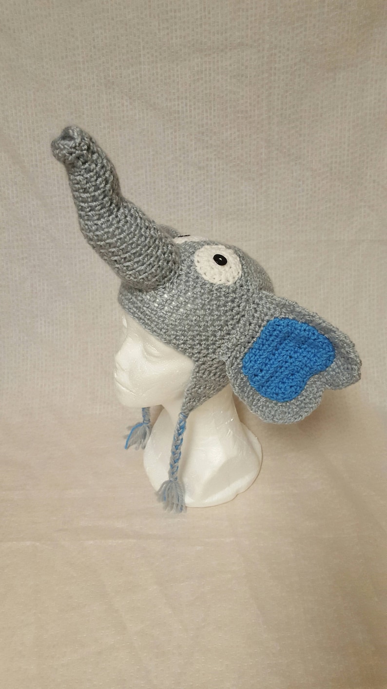 Elephant Hat 3d Animal Hat Winter Animal Hat | Etsy