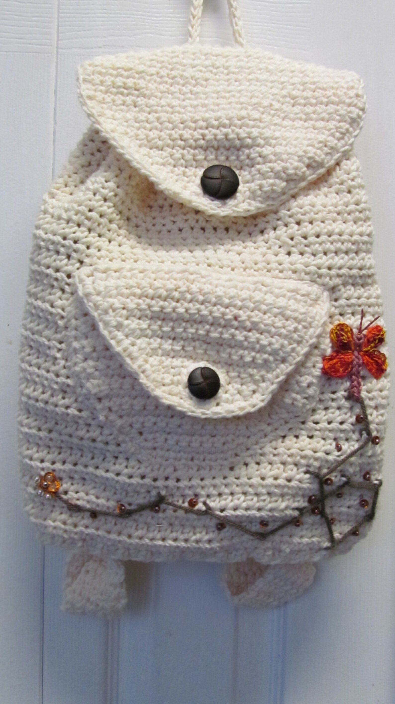 Crochet Backpack - Etsy