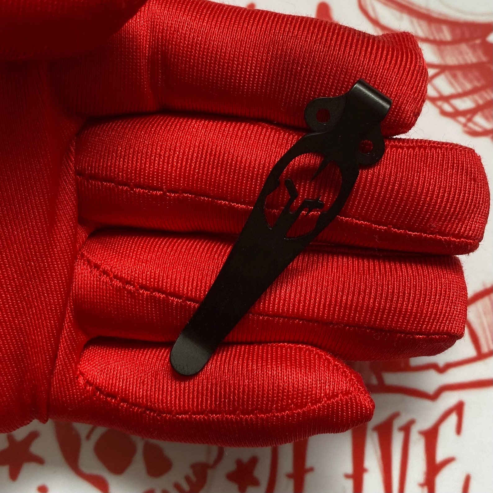 TITANIUM GLADIATOR Pocket Clip Fits Pro-tech Godfather, Godson, Rockeye ...