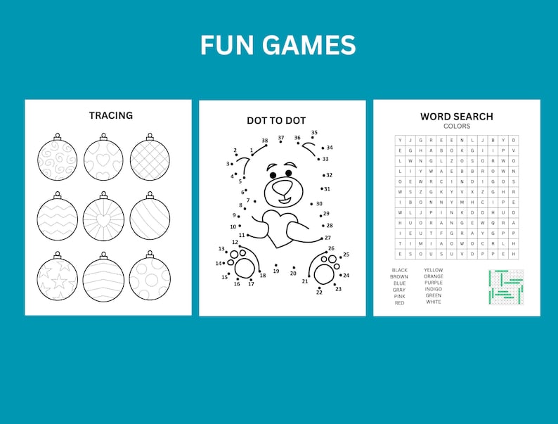 Coloring Activity Book ,mindfulness Bold Outlines | Printable Toddler ...