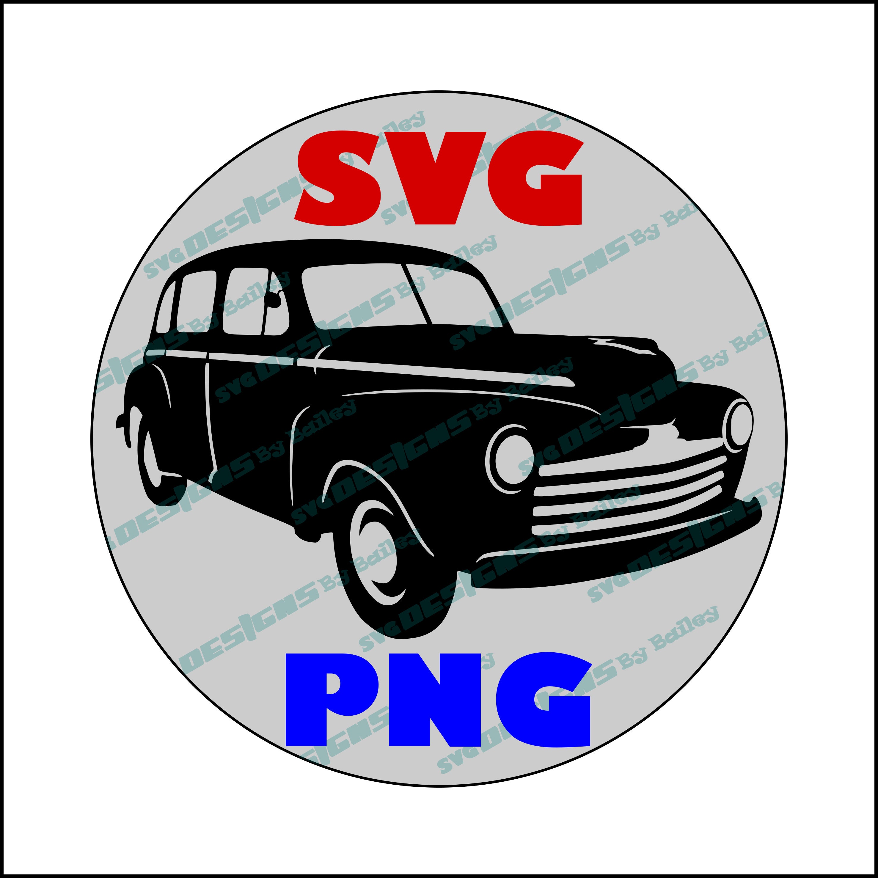 1946 Ford Sedan SVG and PNG - Etsy