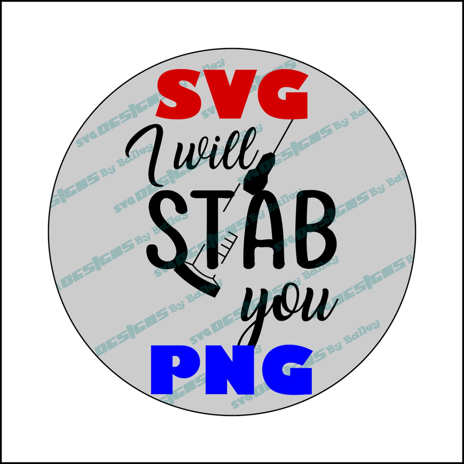 I Will Stab You SVG and PNG - Etsy Canada