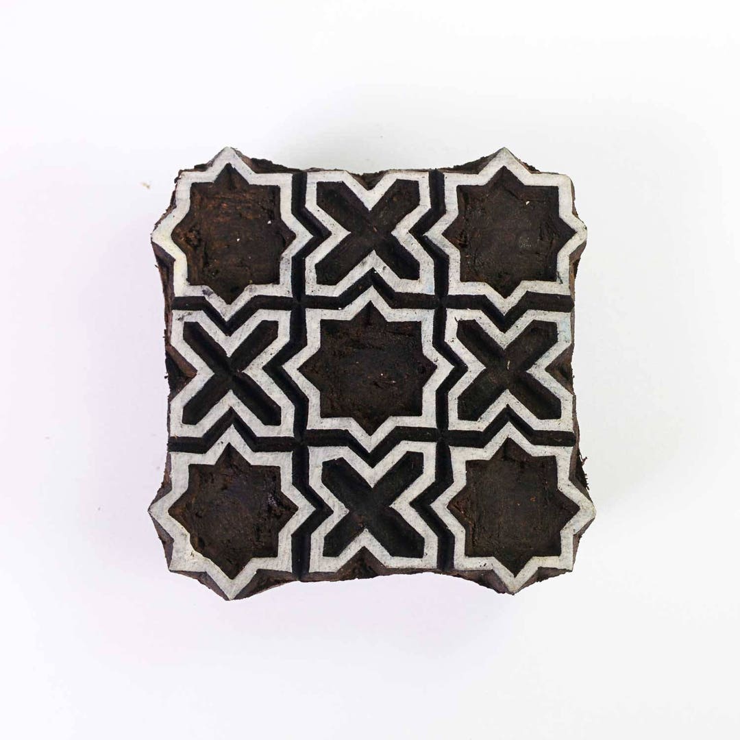 Clay Stamp - Rectangular Aztec Stamp - House Warming Gift - Worli ...