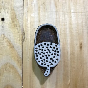 Acorn Wooden Stamp, Acron Stamp, Printing Block Carved Stamp Acorn ...