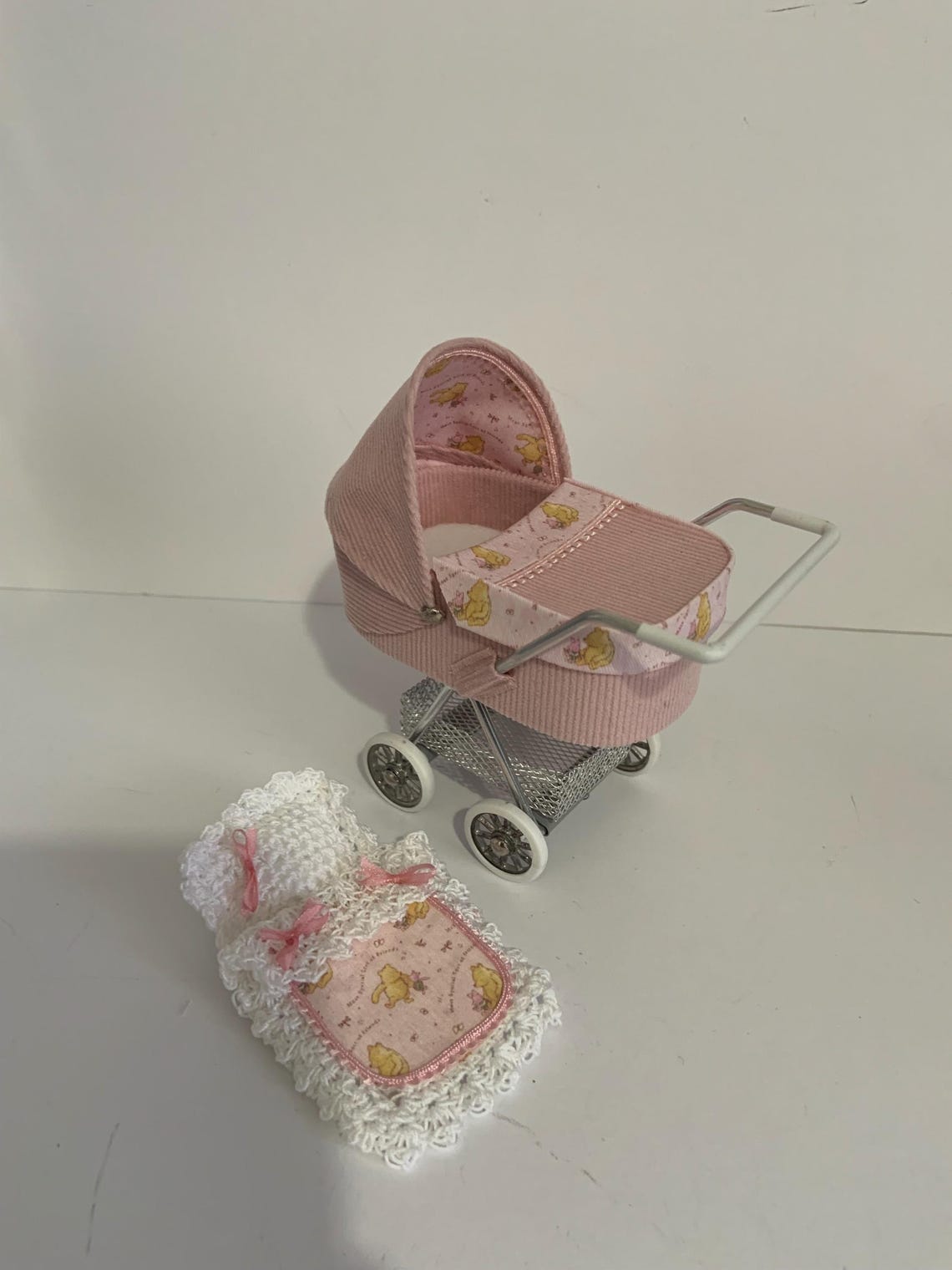 DOLLS HOUSE 1/12th Scale Modern Dolls House Pram/stroller/buggy/baby ...