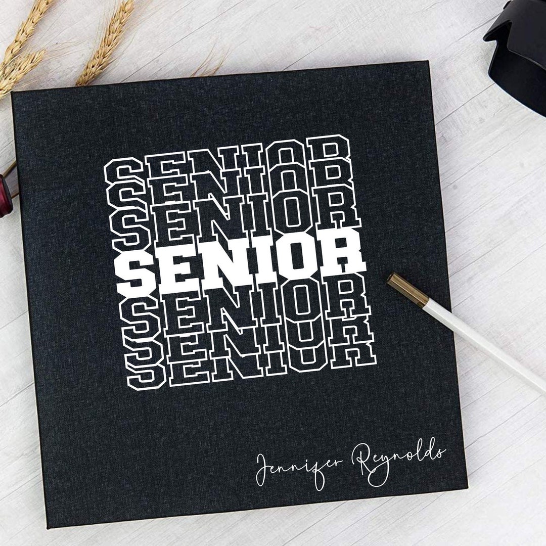 Senior Photo Album School Yearbook Linen Self Adhesive Scrapbook Choice ...