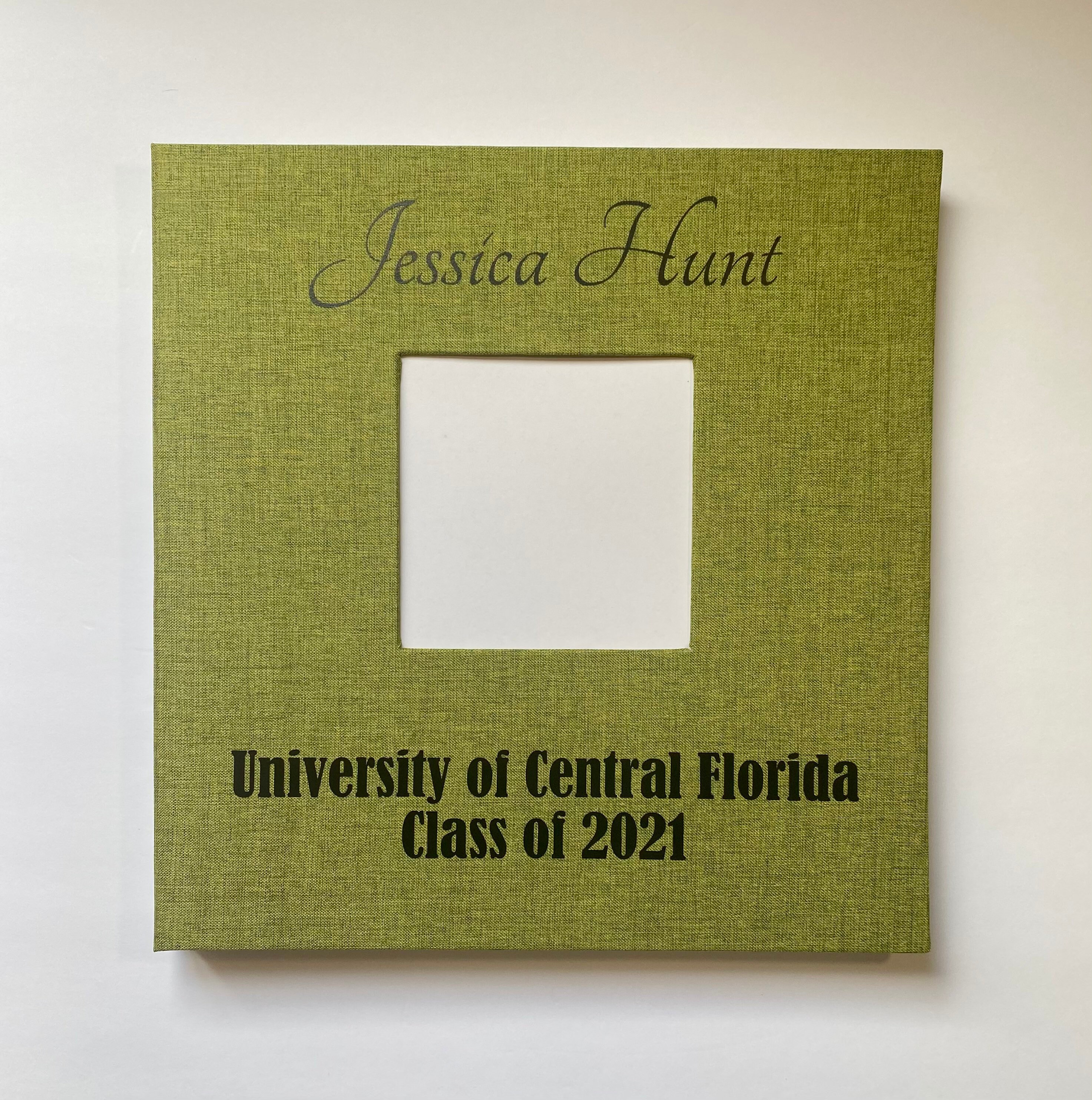 Graduation Photo Album Personalized Linen Self Adhesive Custom ...