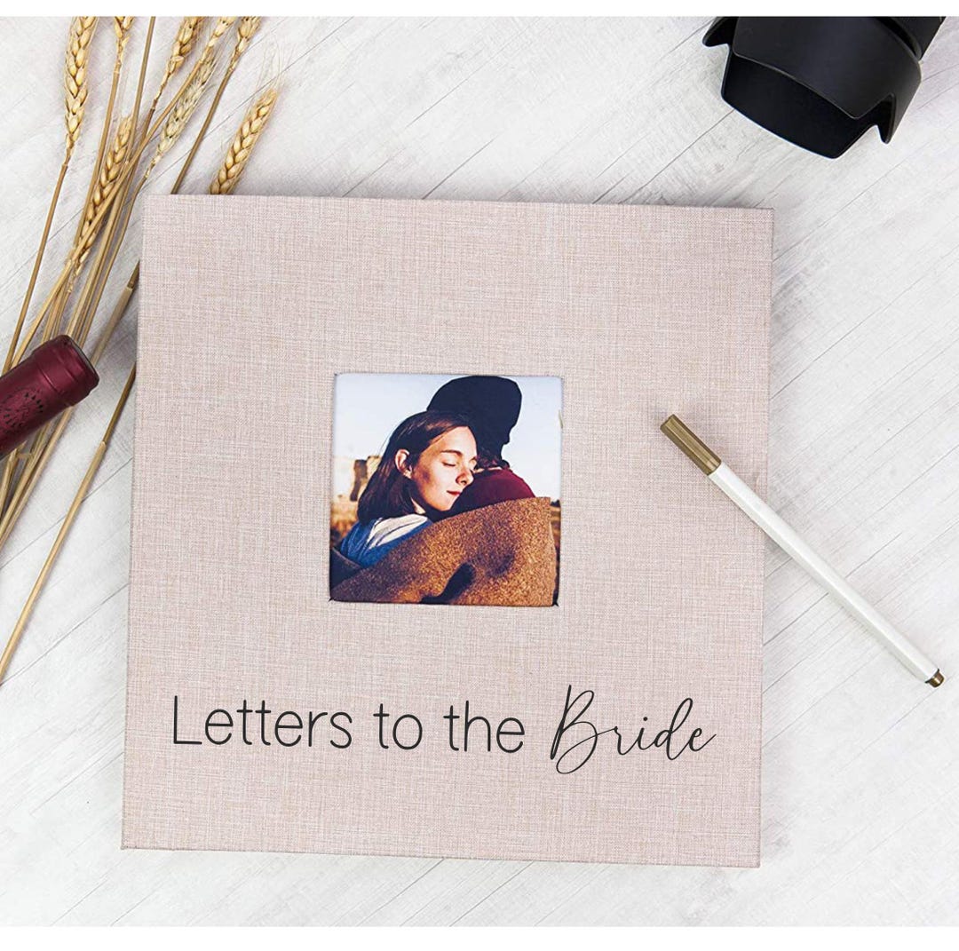 Personalized Photo Album - Letters to the Bride Scrapbook - Self ...