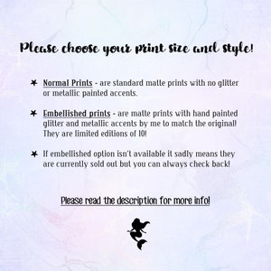 Galaxy Mermaid Print, Little Mermaid Art Wall Decor 5x7, Star Mermaid ...