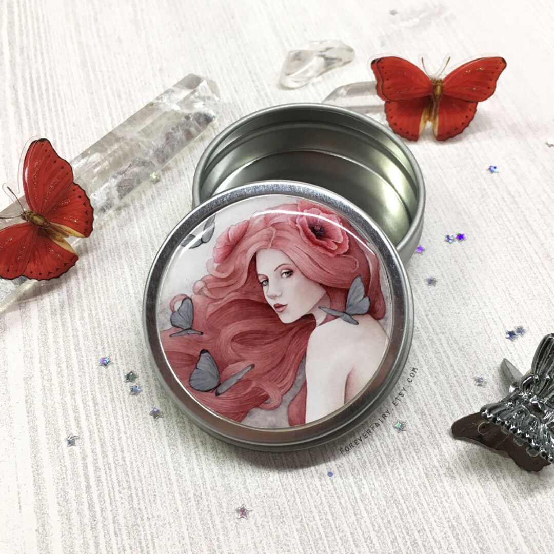Small Metal Tin, Candy Tin, Tiny Mint Box, Pocket Size Pill Case, Ear ...