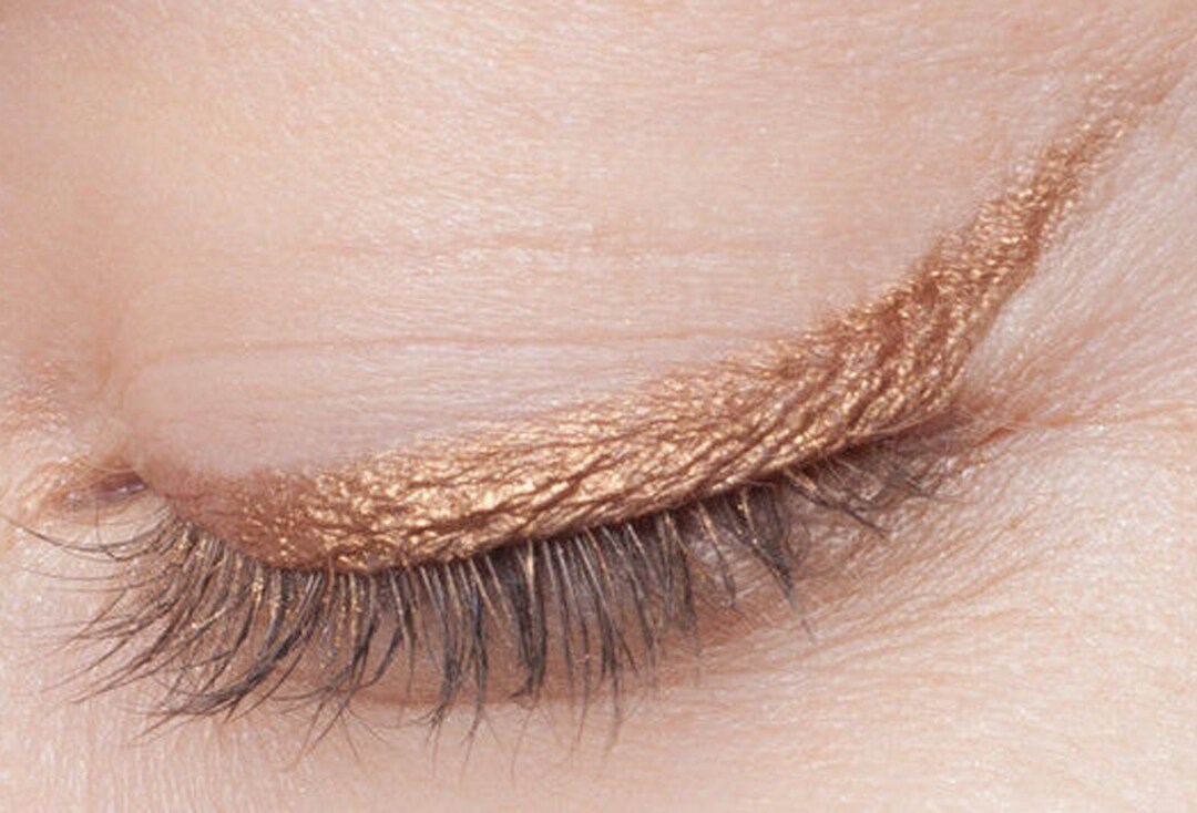 BRONZE PENCIL Eyeliner & Lip Liner SAFE on Both Eye Lips 100% Natural ...