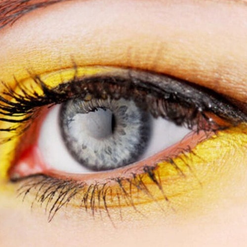 LEMON Yellow Eyeshadow | Etsy