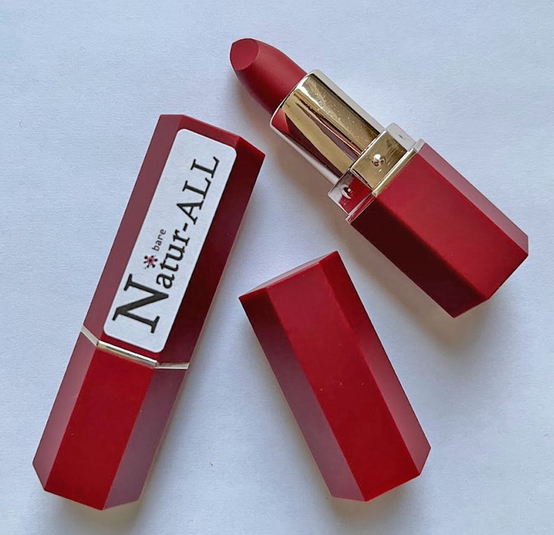 Matte Red Lipstick | Organic, Vegan, 100% Mineral Makeup | Cruelty-free ...