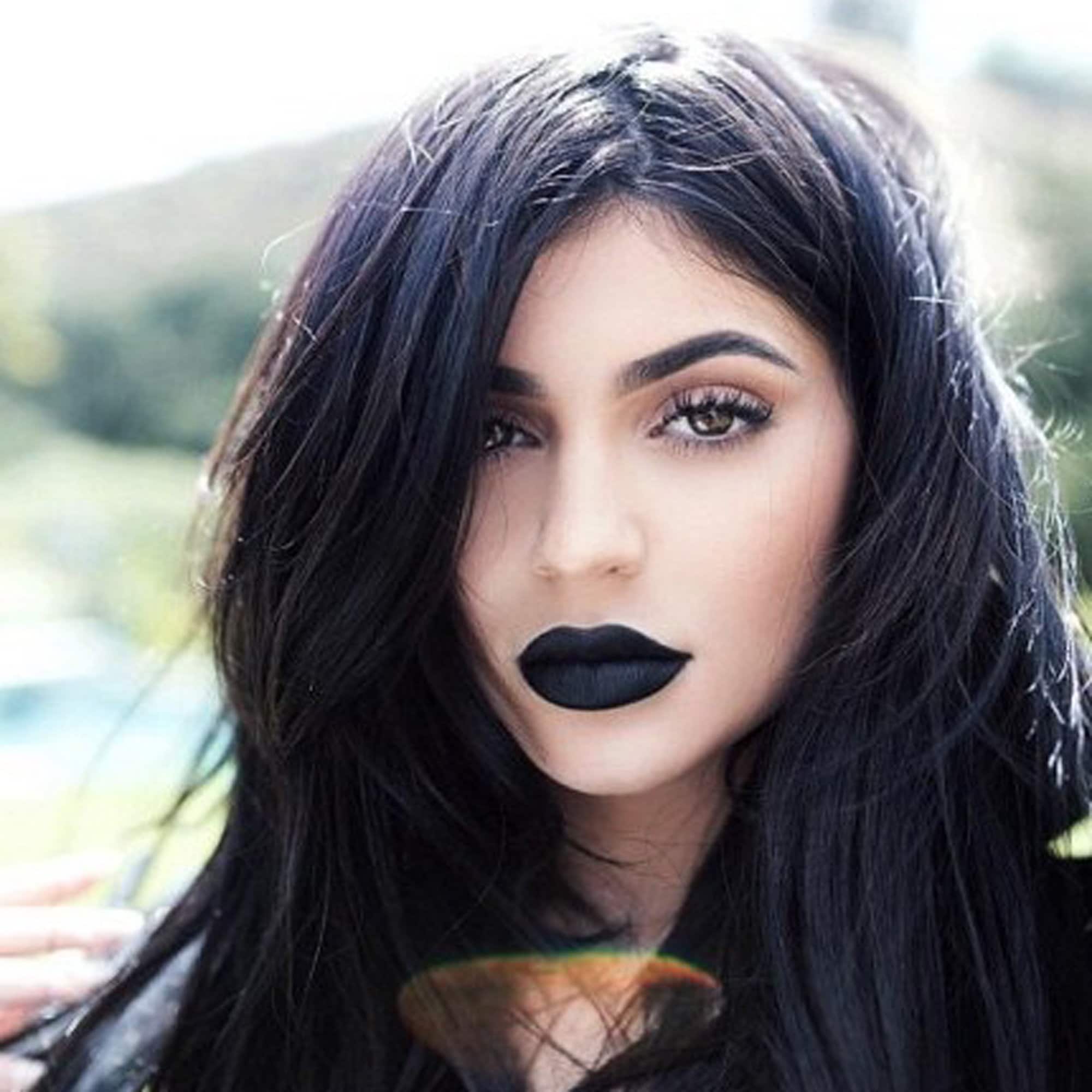 Matte Black Lipstick