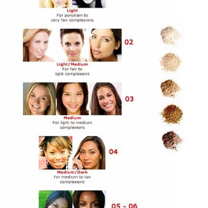 Natural LIQUID Foundation Concealer Light Medium | Full Coverage Vegan ...