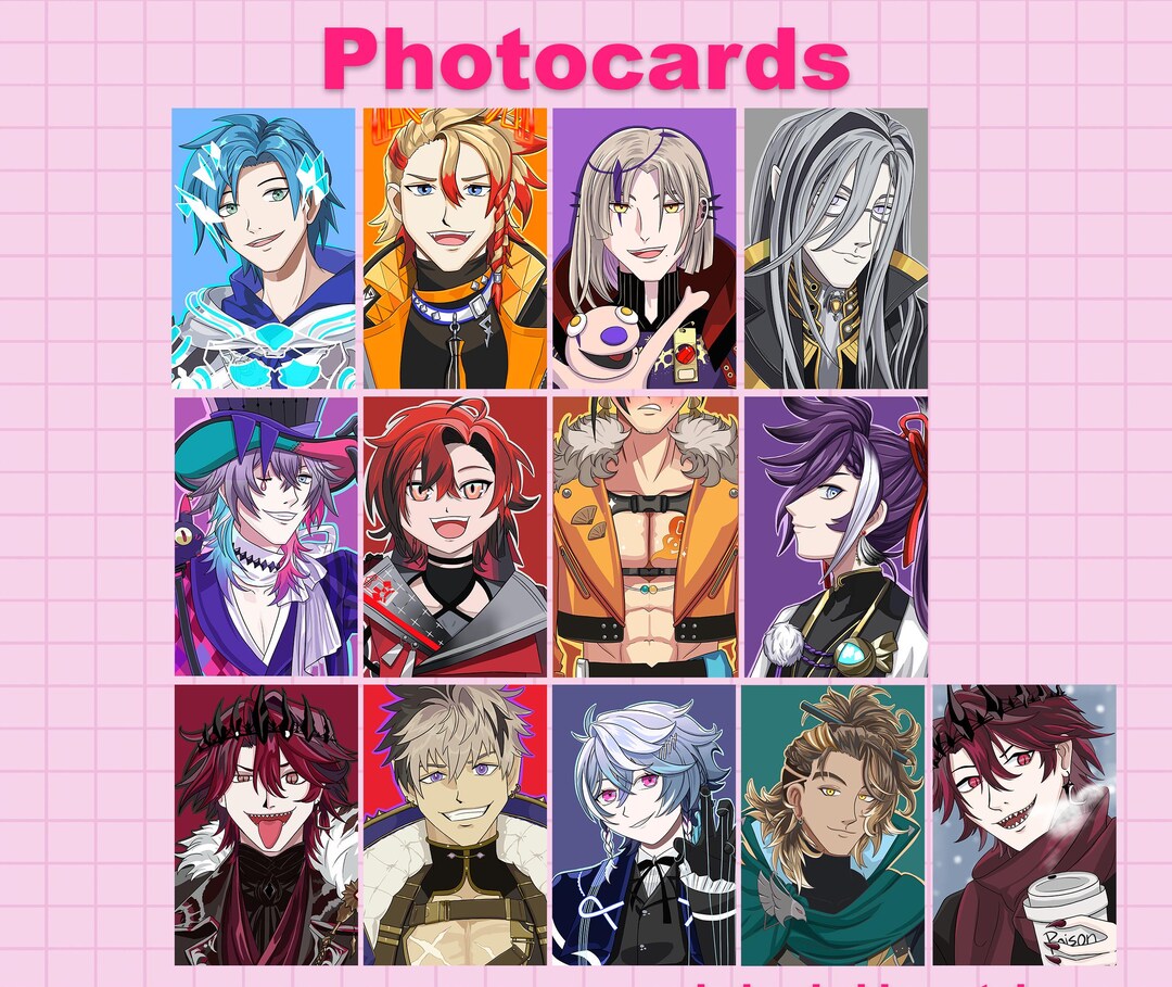 Holostars EN Tempus HQ Vanguard ARMIS Photocards - Etsy