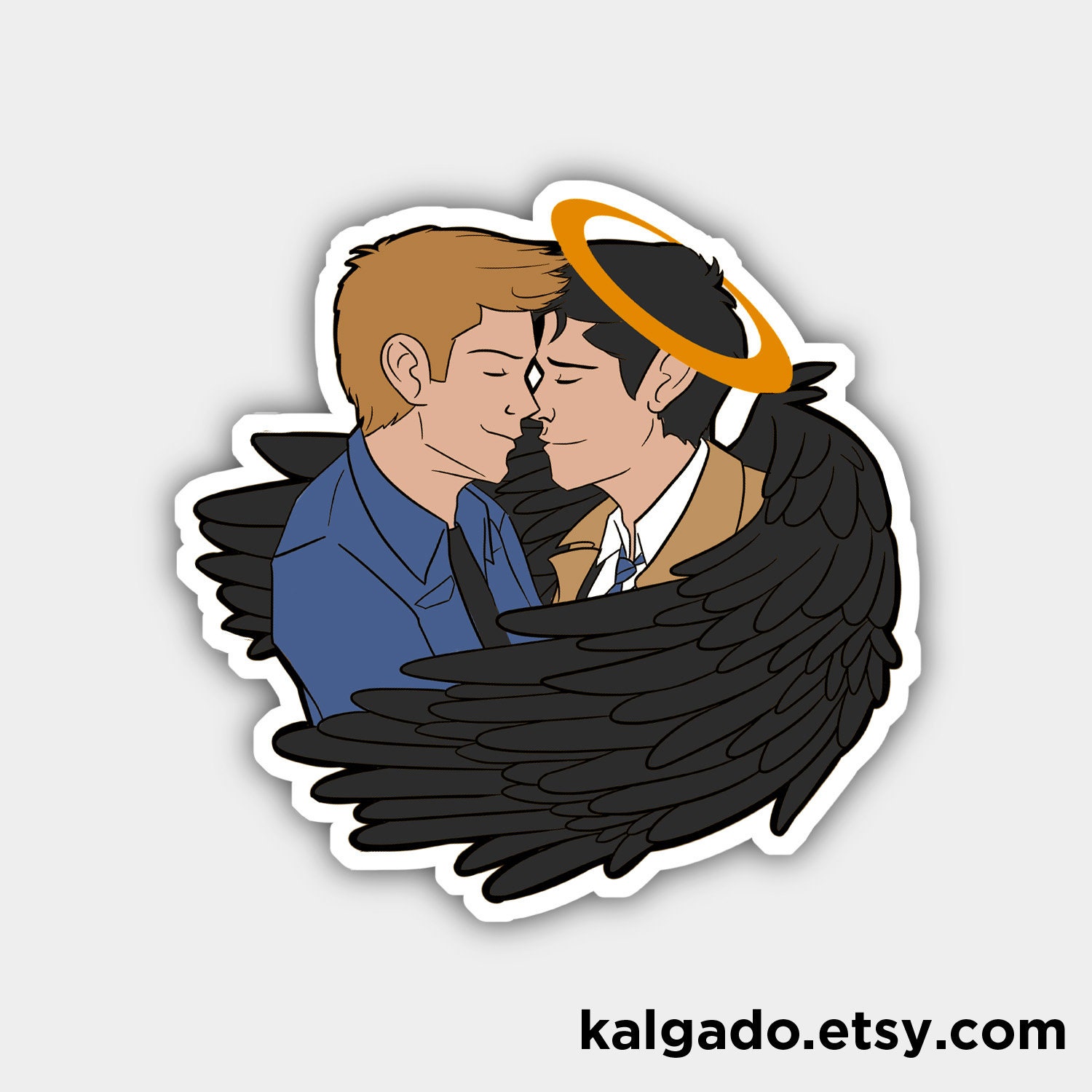 Supernatural Fan Art Destiel