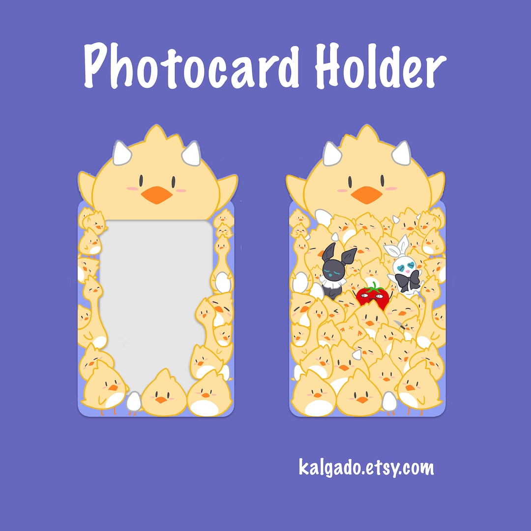 Dokibird Dragoon Photocard Holder - Etsy