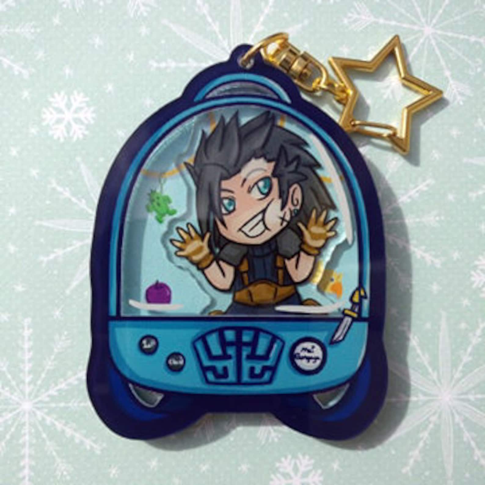 Final Fantasy VII FF7 Ita Bag Shaker Acrylic Keychain Charms - Etsy