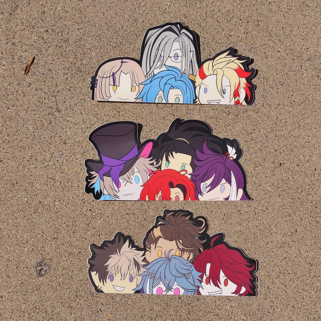 Holostars Tempus Vanguard Armis Peeker Vinyl Stickers - Etsy