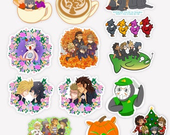 Final Fantasy Laptop Stickers - Etsy