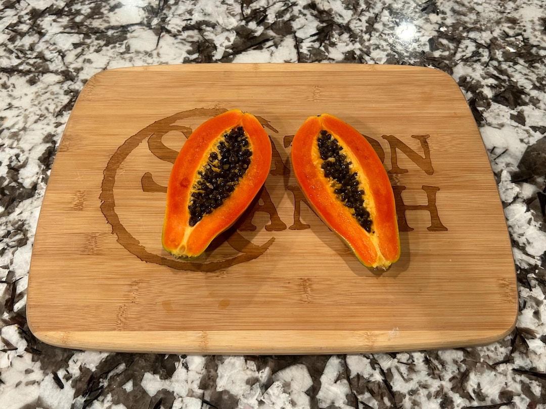 Hawaiian Sunset Papaya Seeds. (from Carica Papaya Dwarf Self ...
