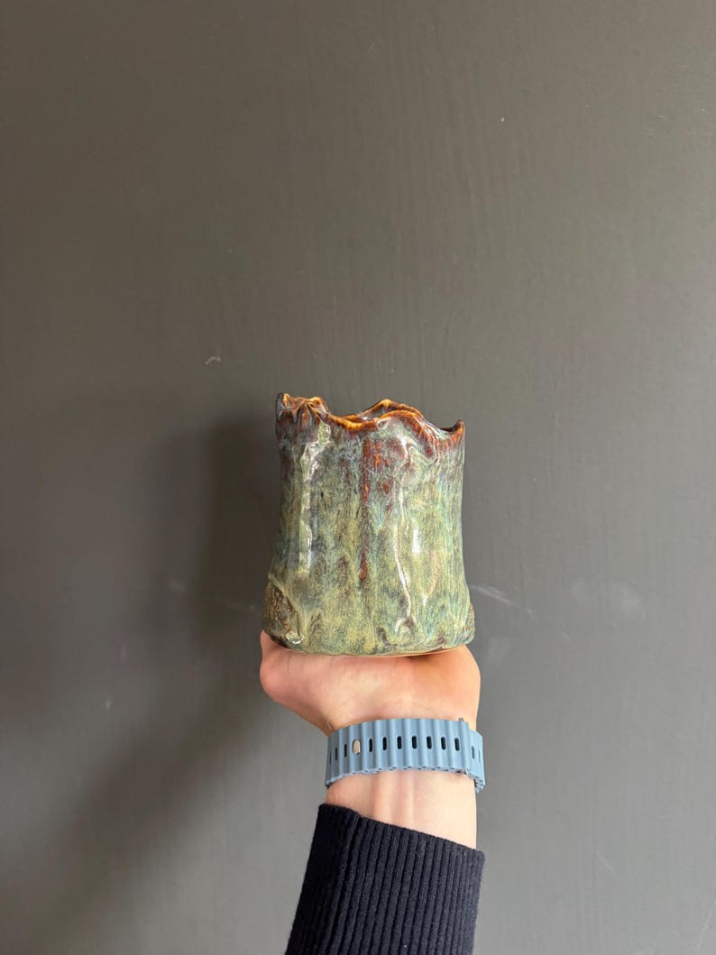 Coral Reef Bud Vase, Small Sculpted Ceramic, Coastal Handmade Pottery ...