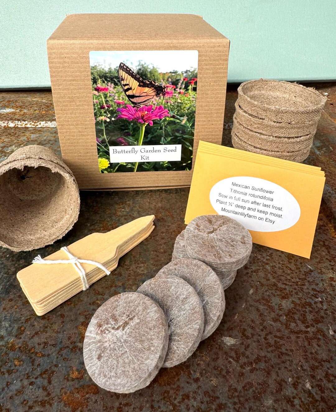 Butterfly Garden Kit, Seeds for Butterfly Gardening, Great Housewarming ...