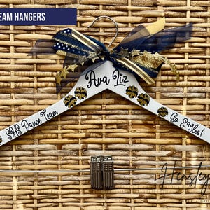 Personalized Cheer Hanger | Hanger | Cheer Hanger | Custom Cheer ...