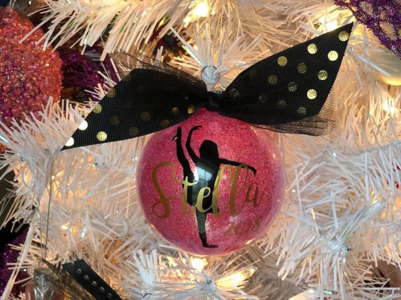 Dance Ornament Personalized - Dance Teacher Ornament - Ballet Ornament ...