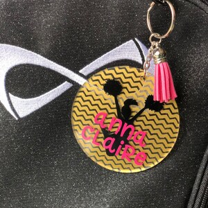 Dance Keychain | Acrylic Key Chain | Personalized Acrylic Keychain ...