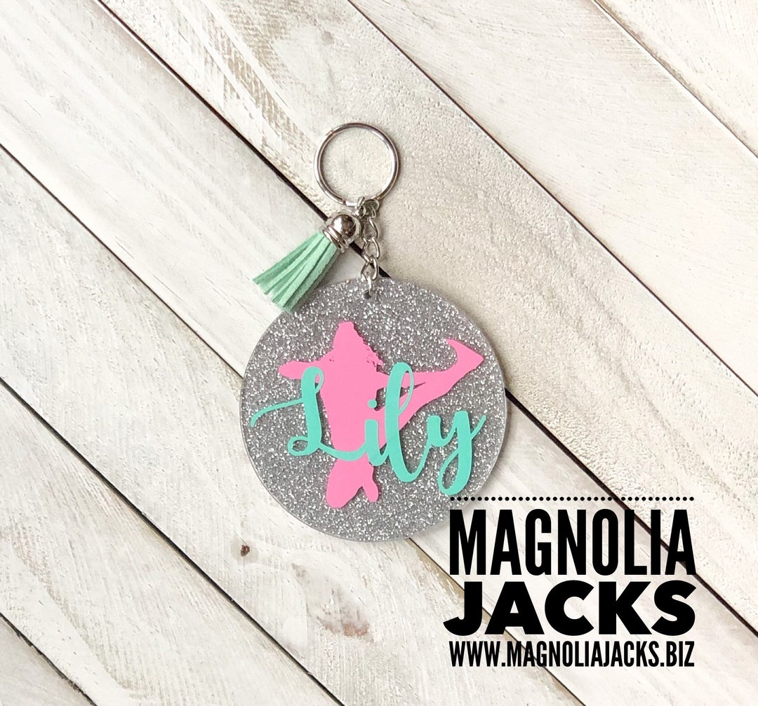 Dance Keychain | Acrylic Key Chain | Personalized Acrylic Keychain ...