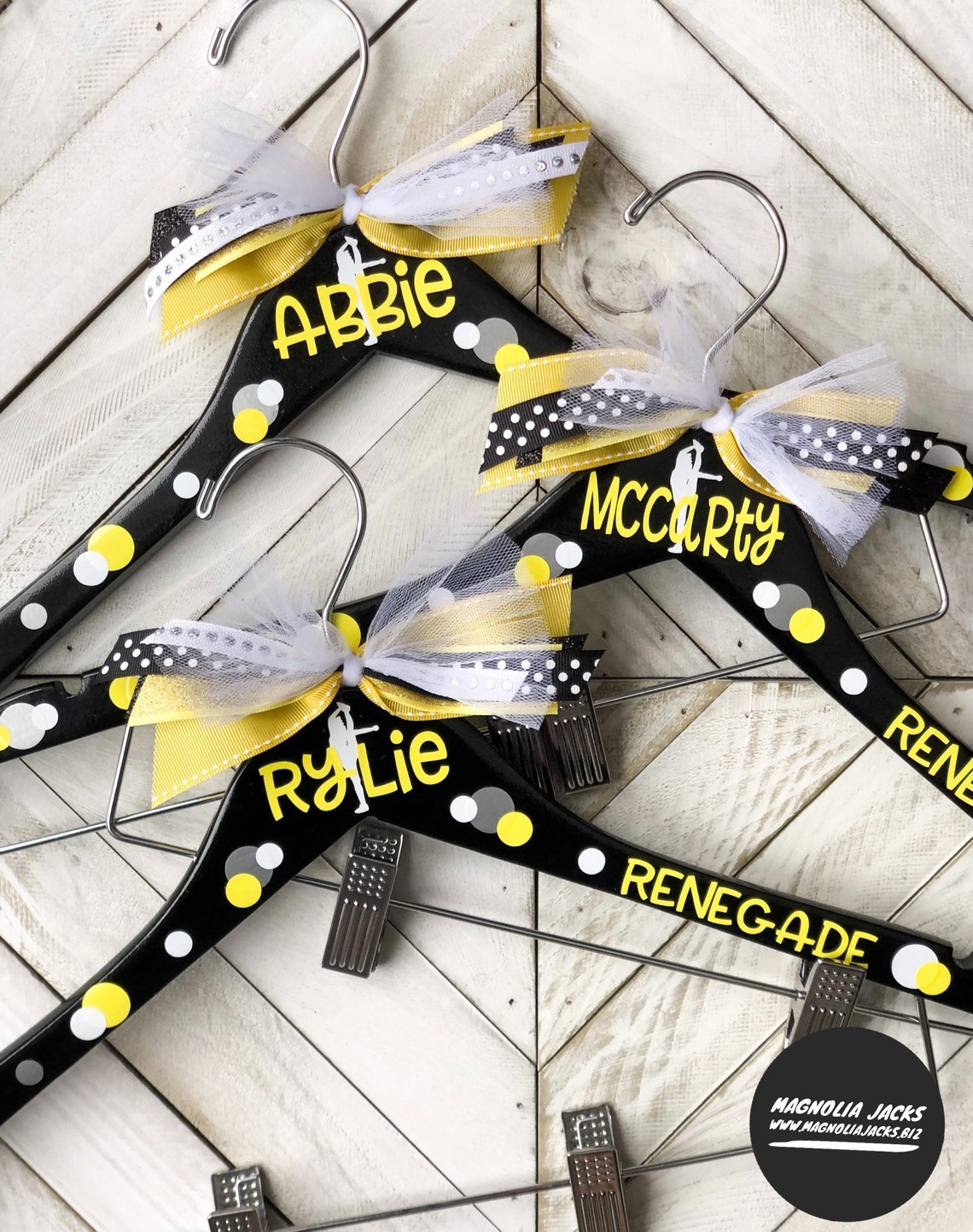 Personalized Cheer Hanger | Hanger | Cheer Hanger | Custom Cheer ...