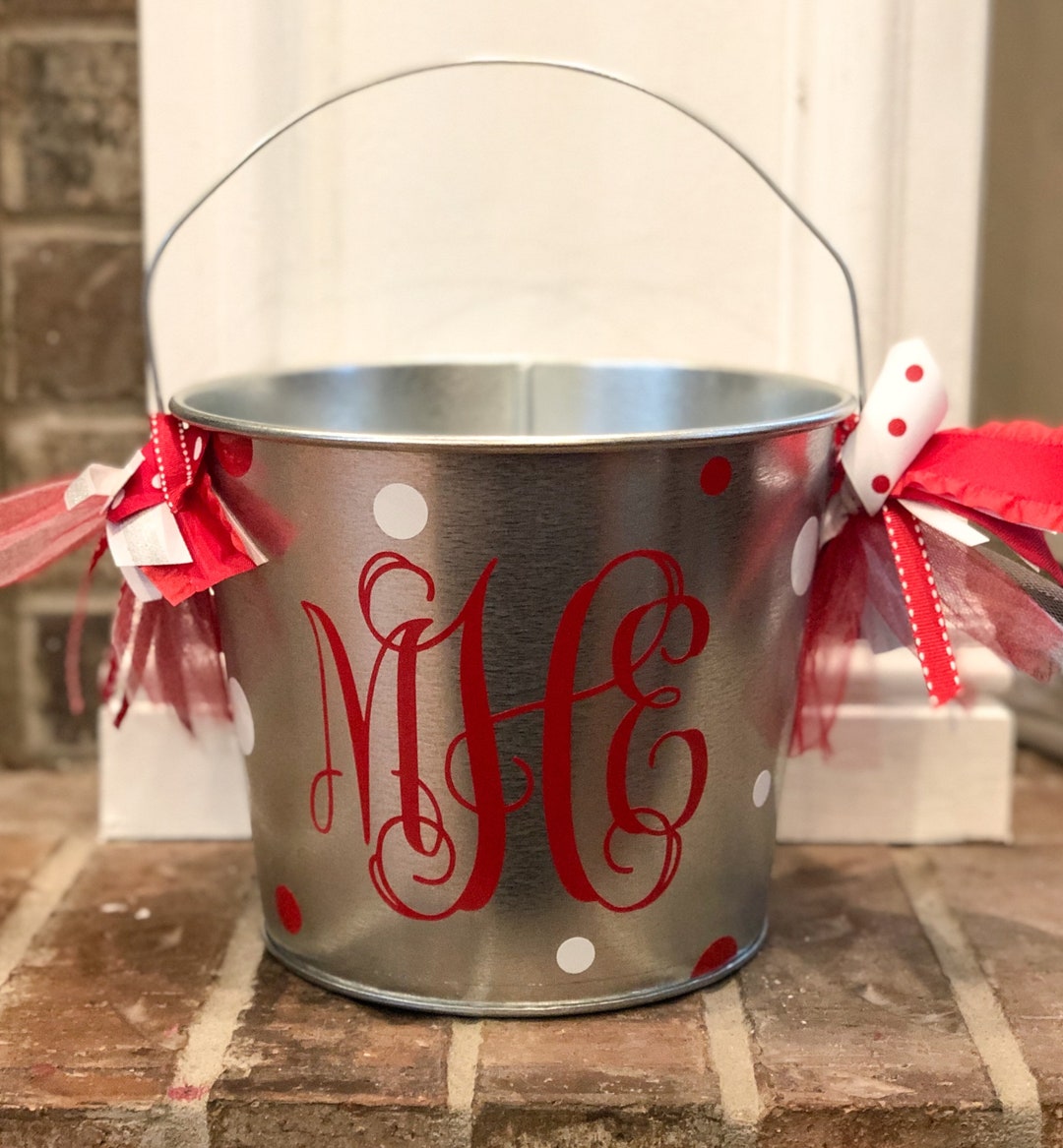Graduation Personalized Bucket | 5 Quart Galvanized Bucket | Sorority ...