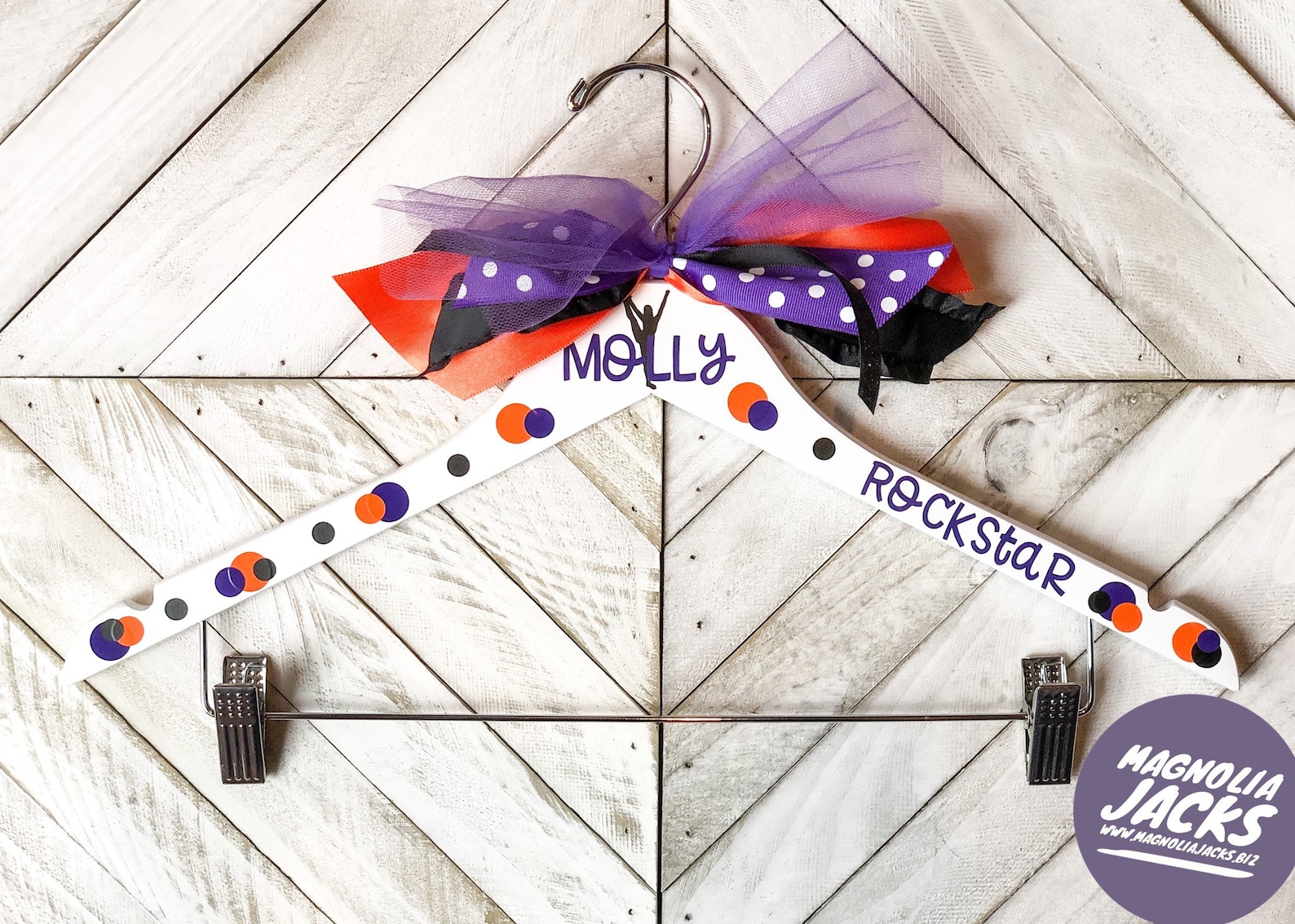 Personalized Cheer Hanger | Hanger | Cheer Hanger | Custom Cheer ...