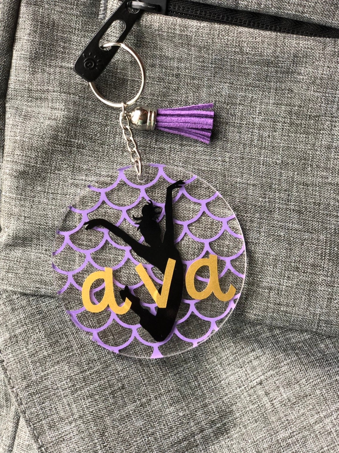 Dance Keychain | Acrylic Key Chain | Personalized Acrylic Keychain ...