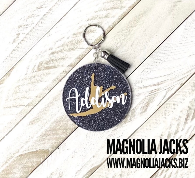 Dance Keychain Acrylic Key Chain Personalized Acrylic - Etsy