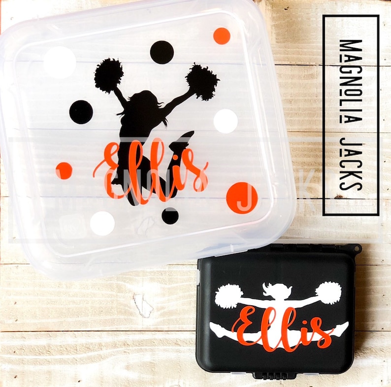 Cheer Bow Box | Cheer Bow Holder | Bow Box | Cheerleading Bow Box ...
