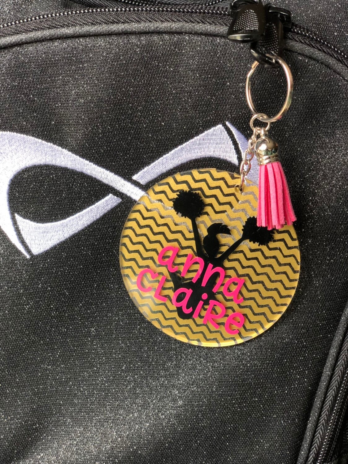 Cheer Keychain acrylic key chain Personalized acrylic - Etsy España