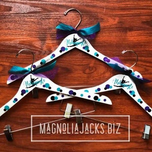 Personalized Cheer Hanger | Hanger | Cheer Hanger | Custom Cheer ...