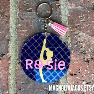 Dance Keychain | Acrylic Key Chain | Personalized Acrylic Keychain ...