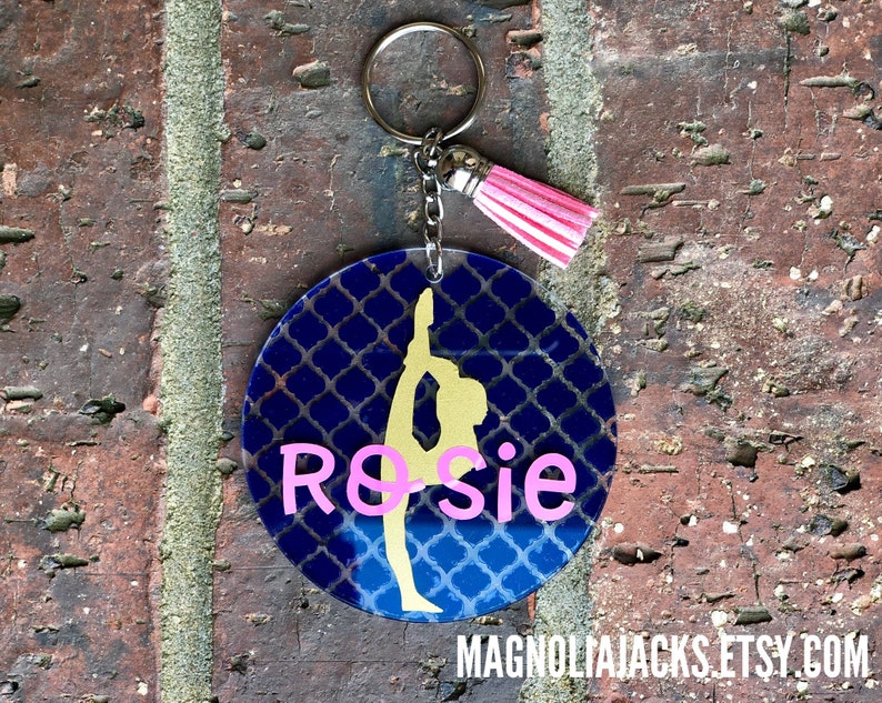 Dance Keychain | Acrylic Key Chain | Personalized Acrylic Keychain ...