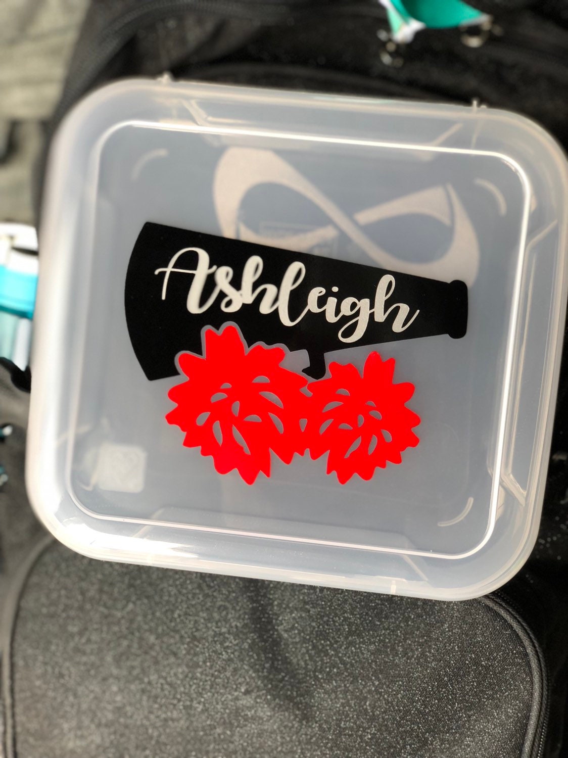 Cheer Bow Box Cheer Bow Holder Bow Box Cheerleading Bow | Etsy